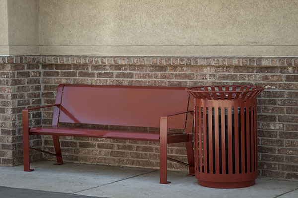 Laser Cut Trash Receptacles - Quality Site Furniture